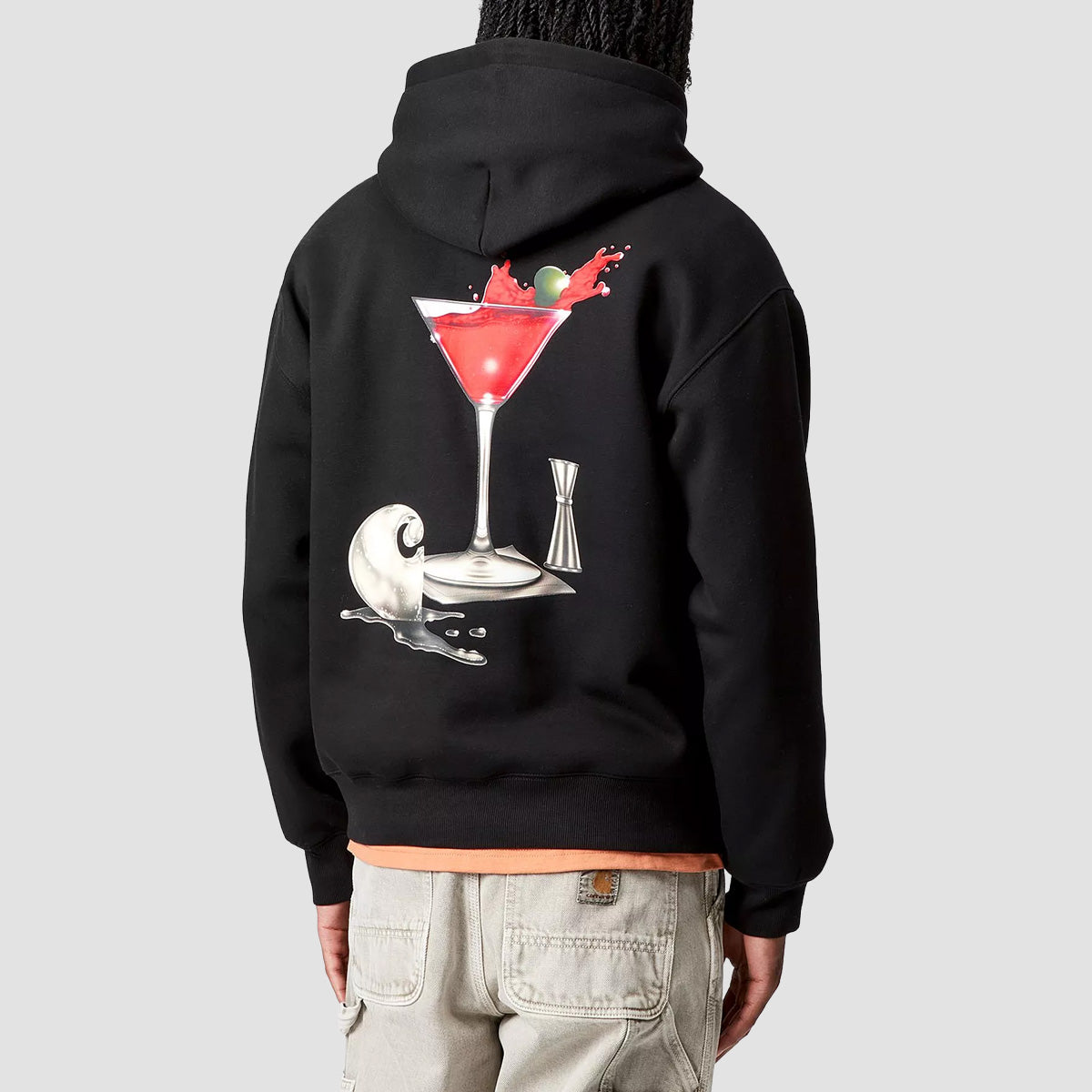 Carhartt WIP Jake Garcia Pullover Hoodie Black