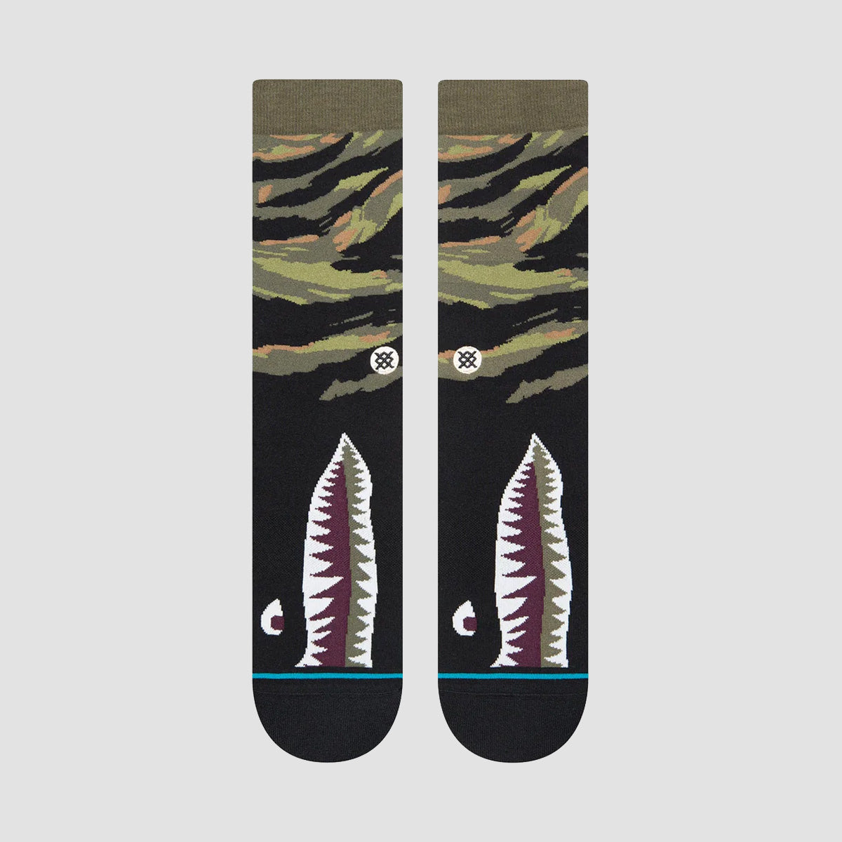 Stance Warbird Crew Socks Burgundy