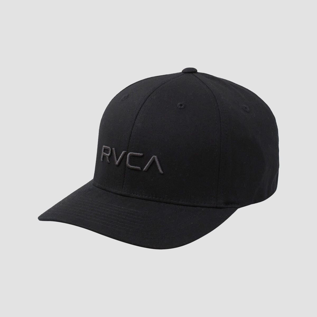 RVCA Flex Fit Cap Black