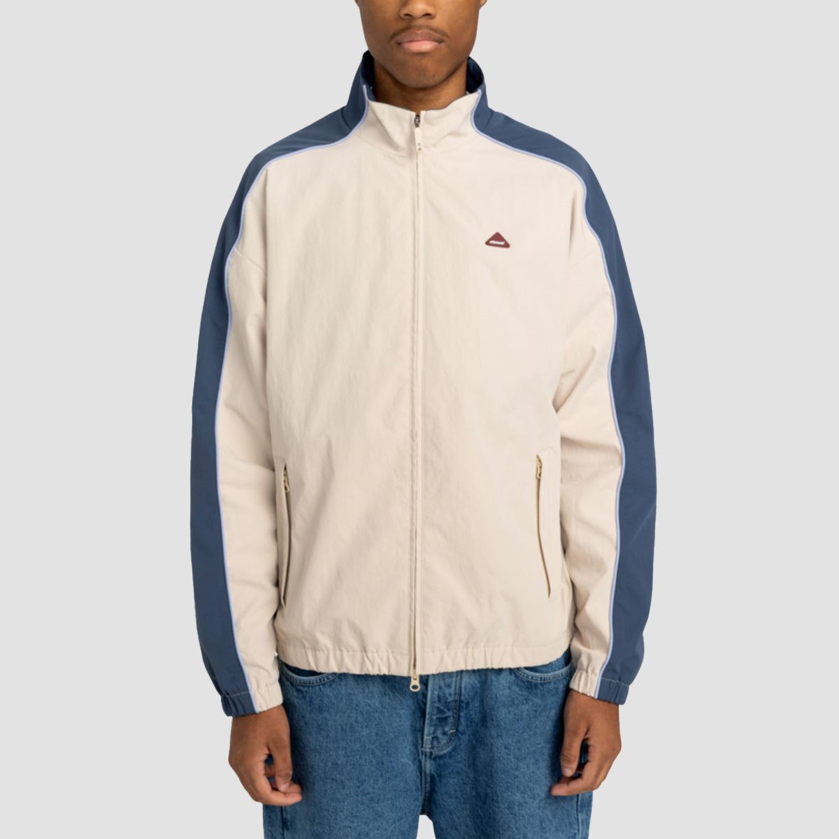 Element Trace Windbreaker Jacket Oyster Grey