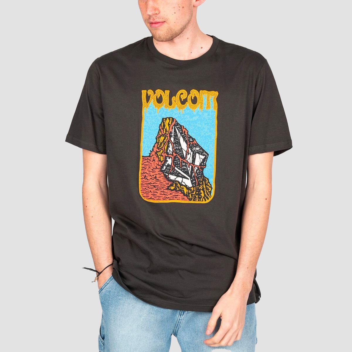 Volcom Submerged FTY T-Shirt Vintage Black