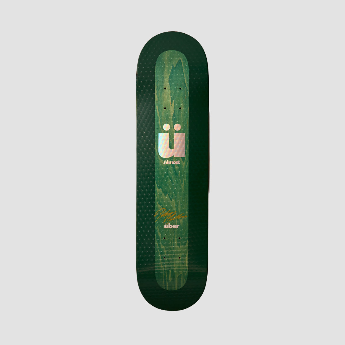 Almost Uber Elite Skateboard Deck Rodney Mullen/Green - 8"
