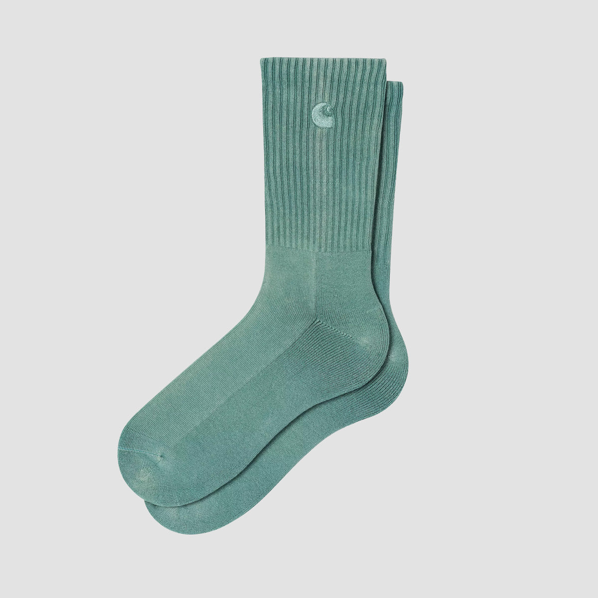 Carhartt WIP Hudson Socks Saguaro Chalk Wash