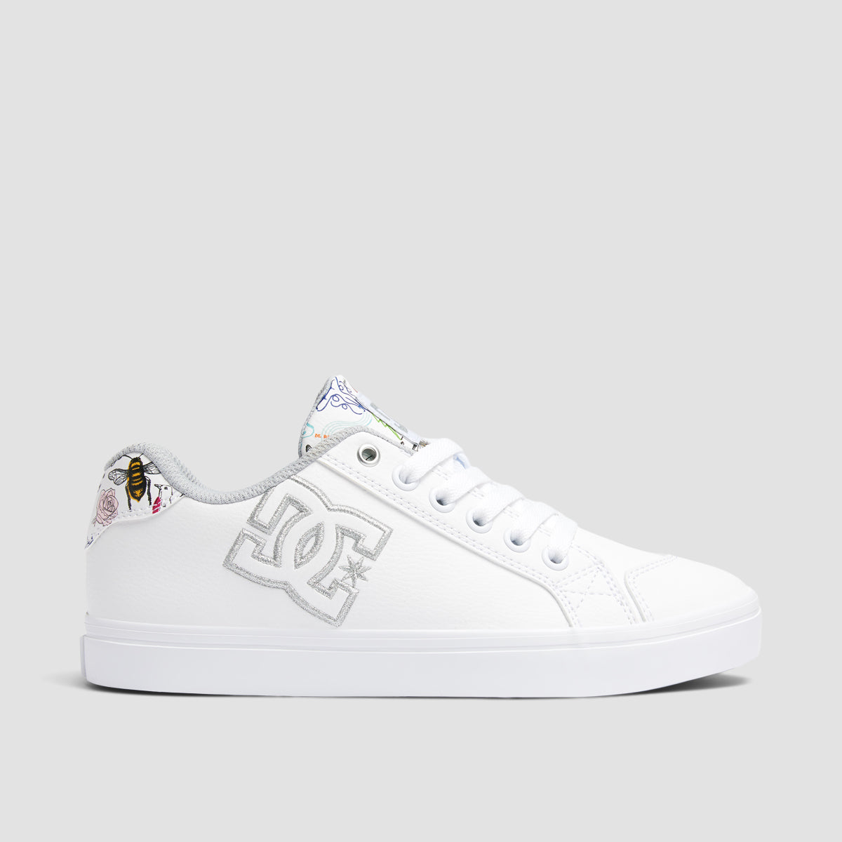 DC Chelsea Plus SE SN Shoes - White/Multi/Armor - Womens