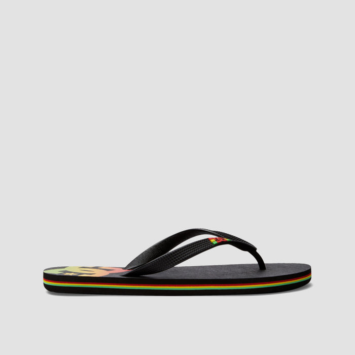 DC Spray Flip Flops - Rasta
