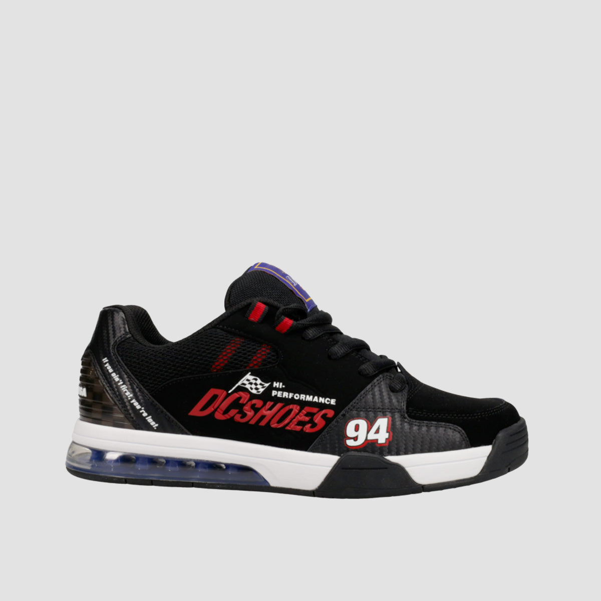 DC Versatile LE Shoes - Black/Black/Red