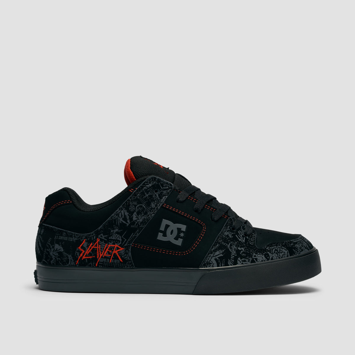 DC X Slayer Pure Shoes - Black/Grey/Red