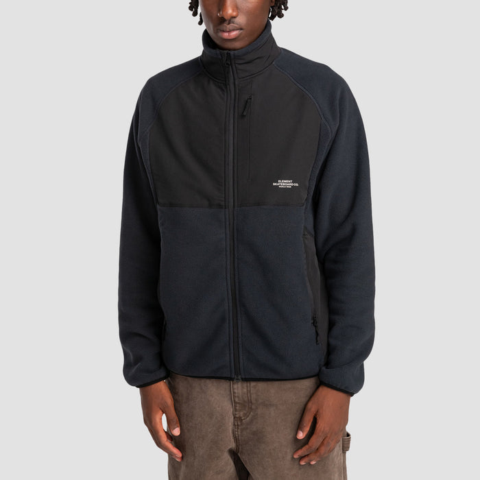 Element Classic Polar Fleece Jacket Flint Black