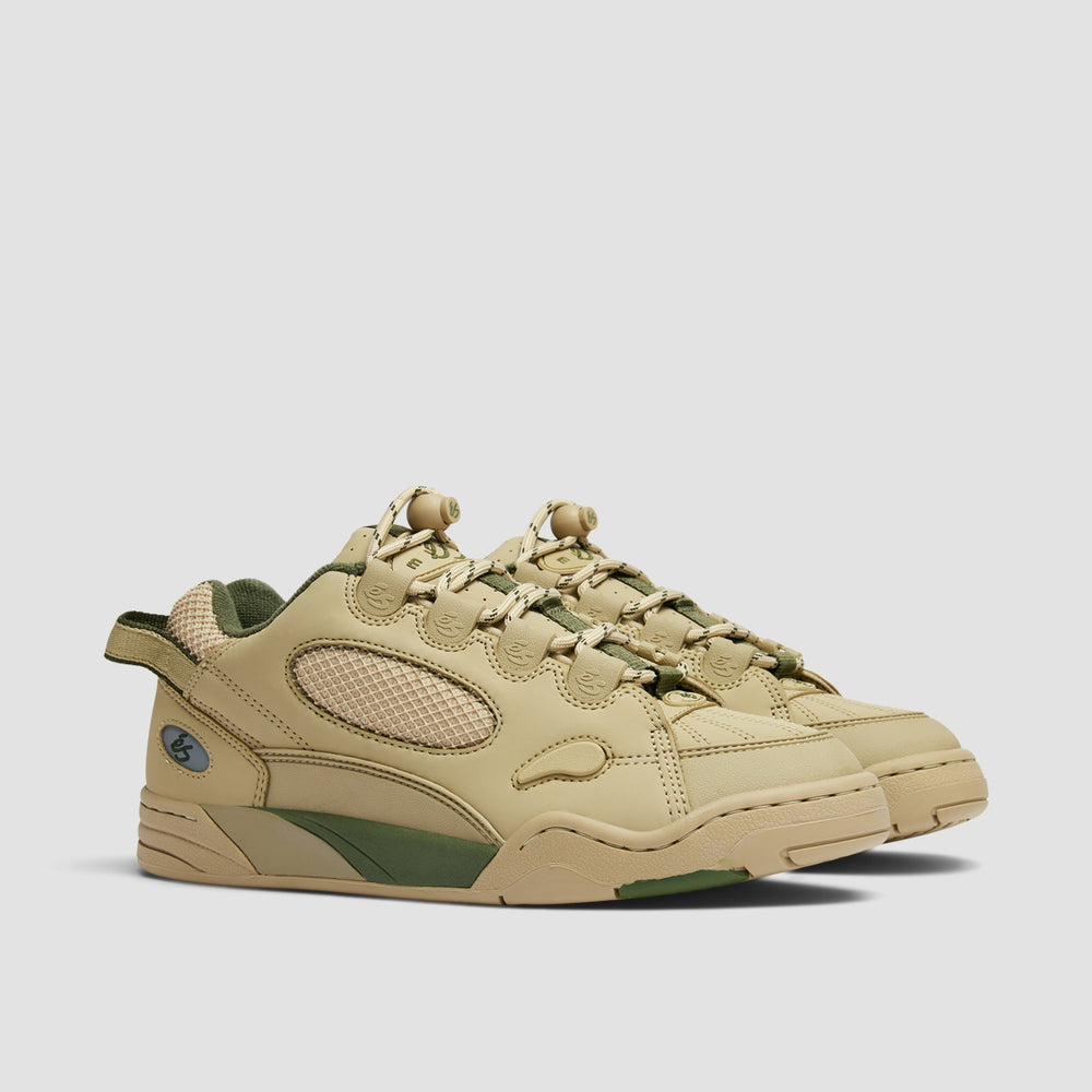 eS Muska Shoes - Tan/Green
