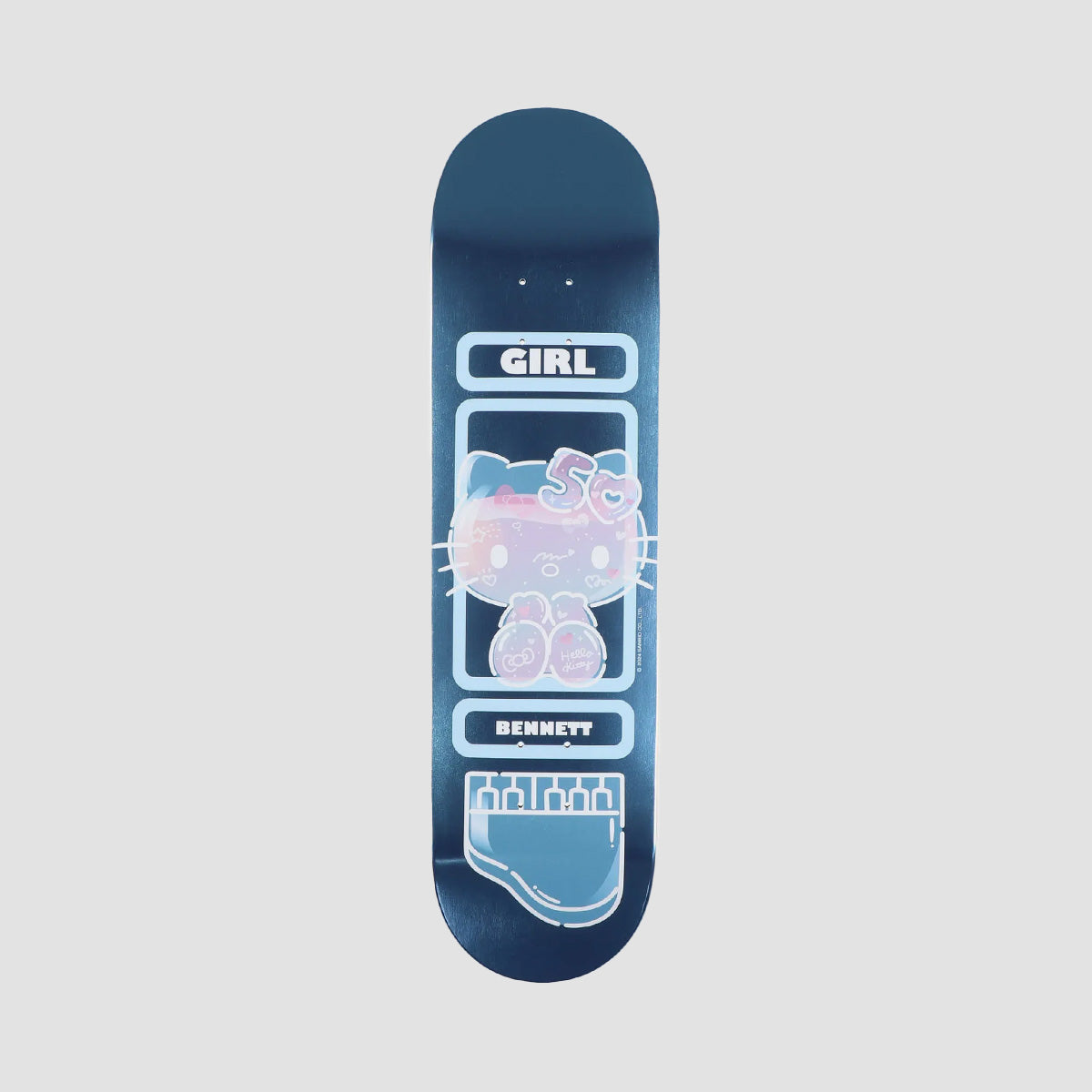Girl x Hello Kitty 50th Anniversary Niels Bennett Skateboard Deck - 8.