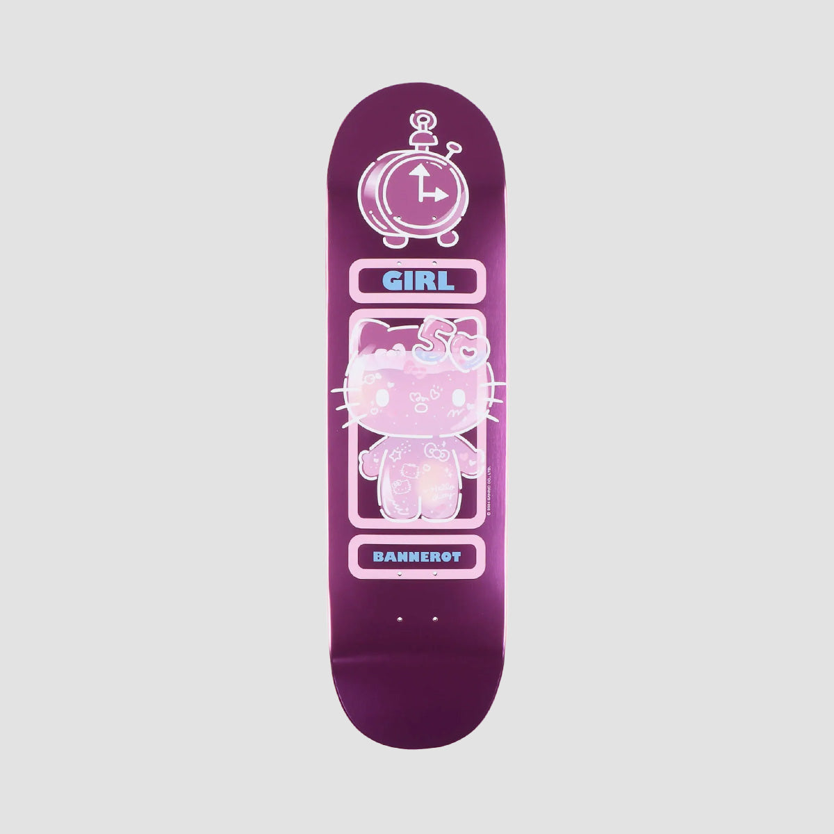Girl x Hello Kitty 50th Anniversary Simon Bannerot Skateboard Deck - 8