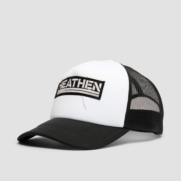 Heathen Infest Cap White/Black