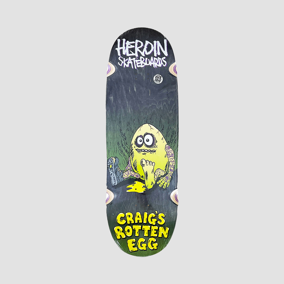 Heroin Craig Questions Craig’s Rotten Egg Razor Edge Skateboard Deck V