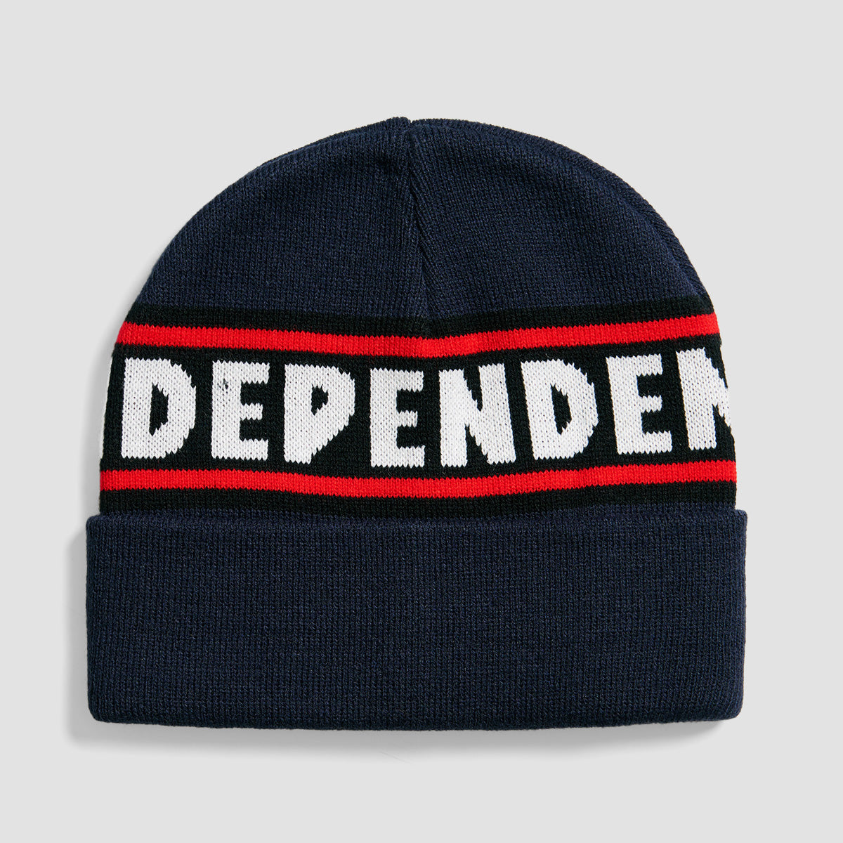 Independent Bar Logo Beanie Dark Navy
