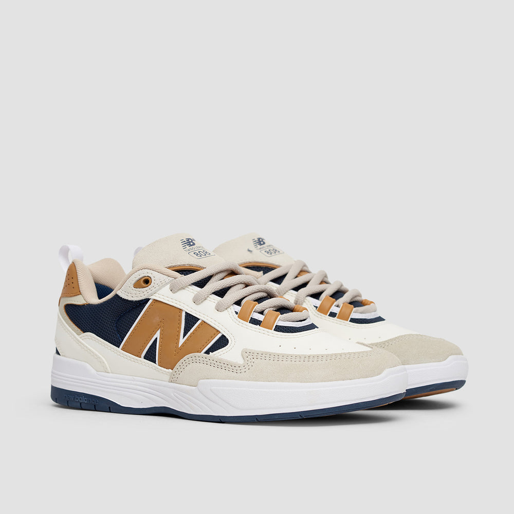 New Balance Tiago Lemos 808 Shoes - Sea Salt/Tan