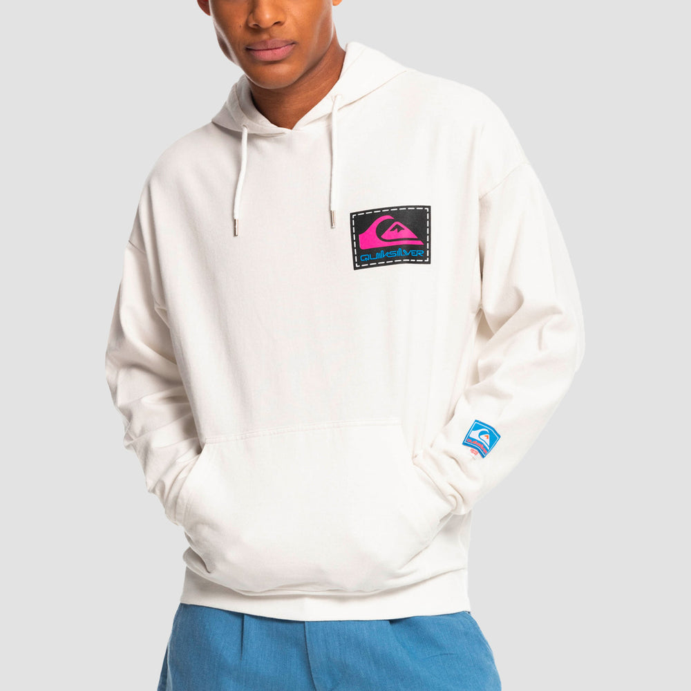 Quiksilver x Stranger Things Rainbow Pullover Hoodie White