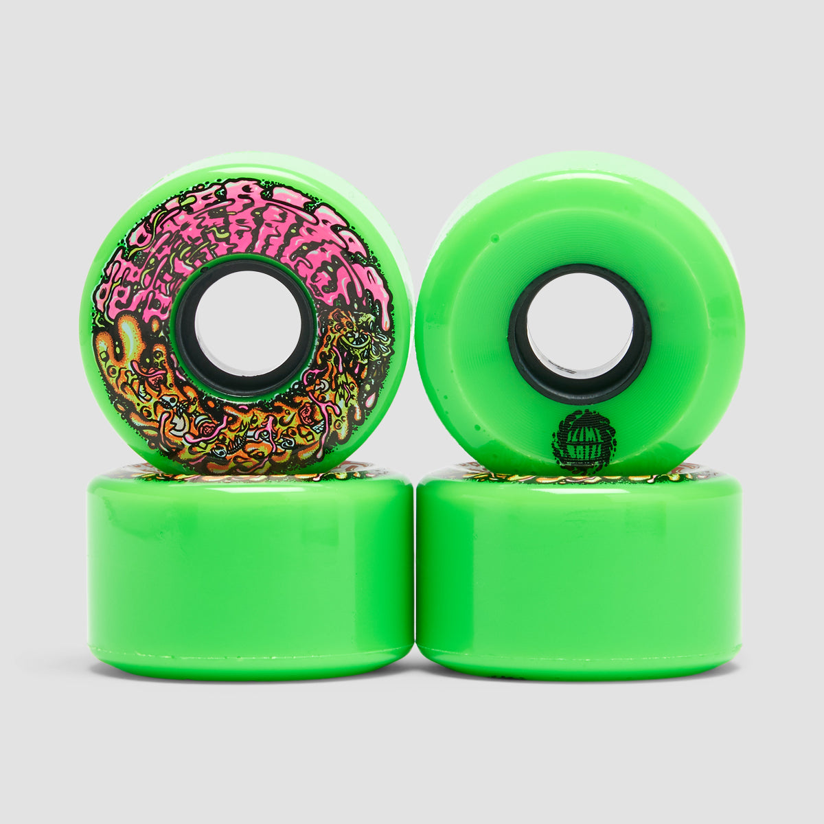 Slime Balls Dirty Donny OG Slime Mini 78a Skateboard Wheels Green 54.5