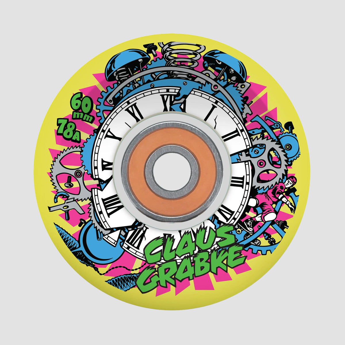 Slime Balls Grabke Exploding Clock Blacklight Light Ups OG 78a Skatebo