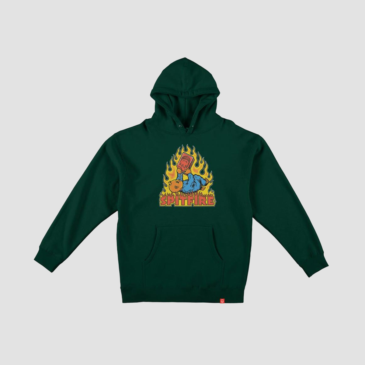 Spitfire Demonseed Pullover Hoodie Alpine Green