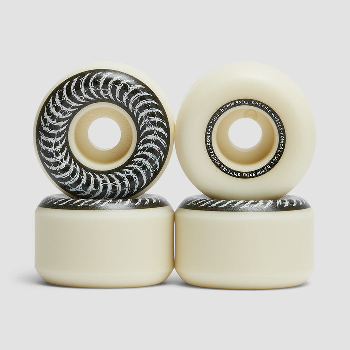 Spitfire Formula Four Decay Conical Full 99DU Skateboard Wheels Natura