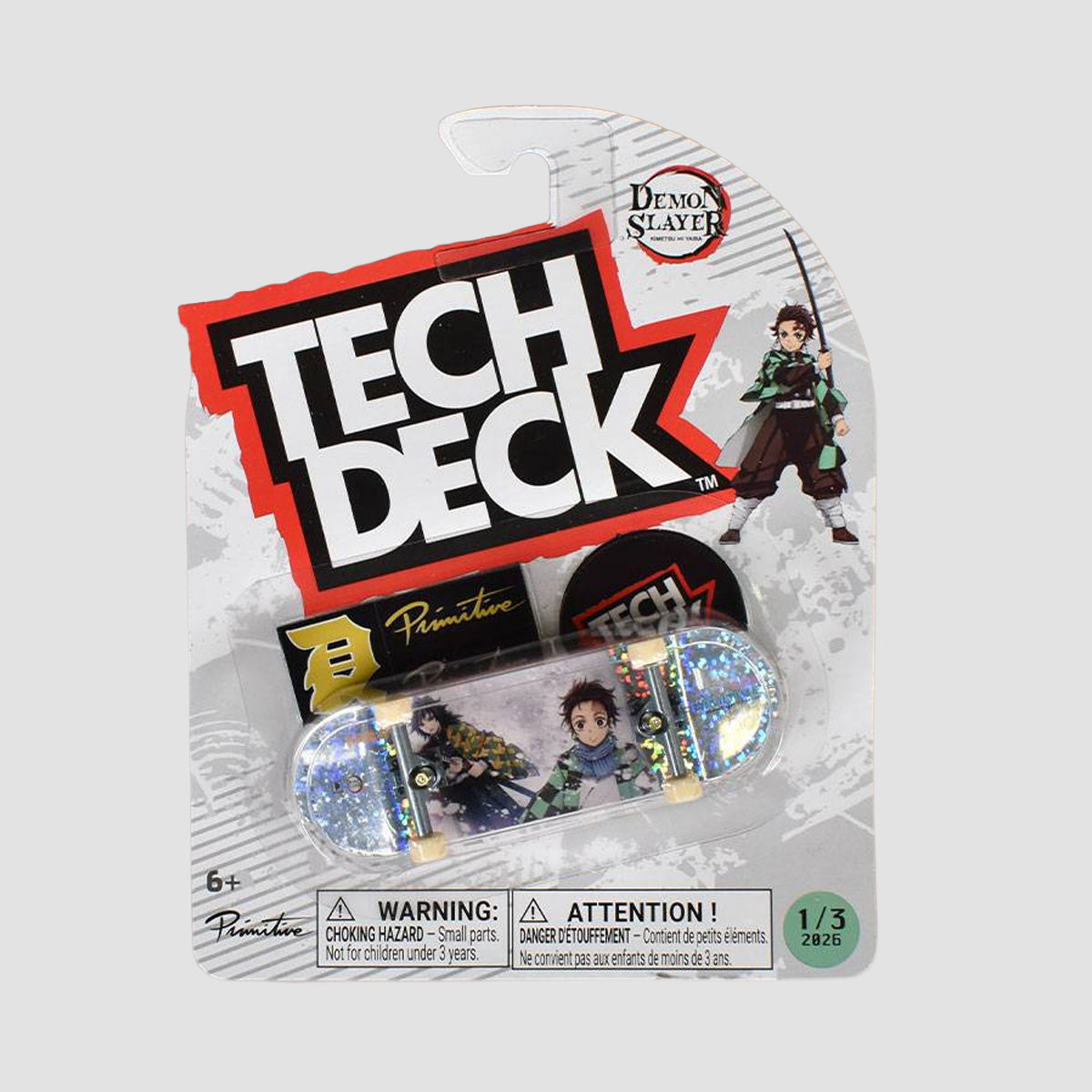 Tech Deck 96mm Entertainment Series Fingerboard - Primitive Demon Slay