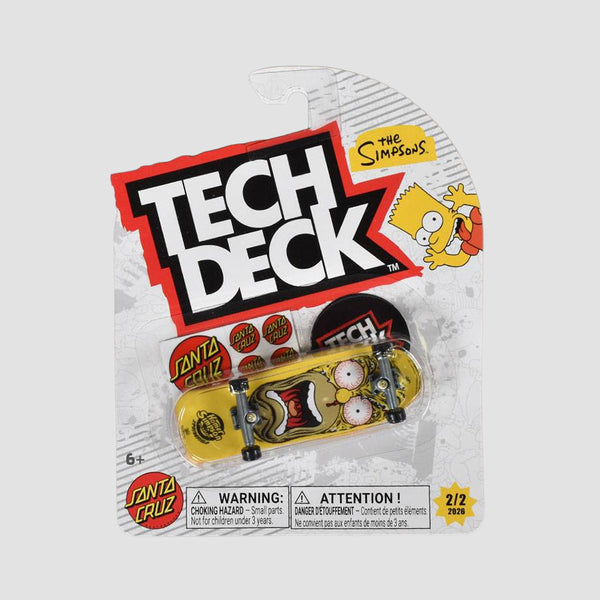 Tech Deck 96mm Entertainment Series Fingerboard - Santa Cruz The Simps