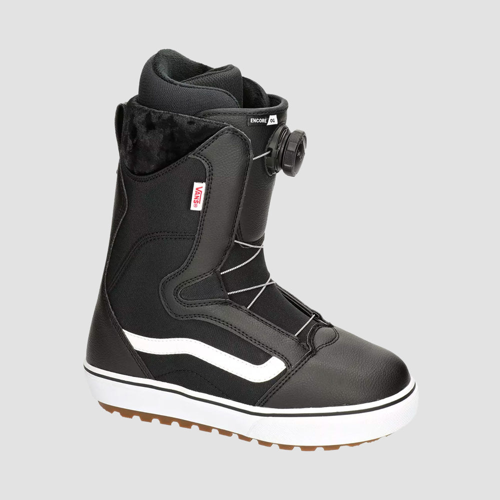 Vans Encore OG Snowboard Boots Black/White 20 - Womens