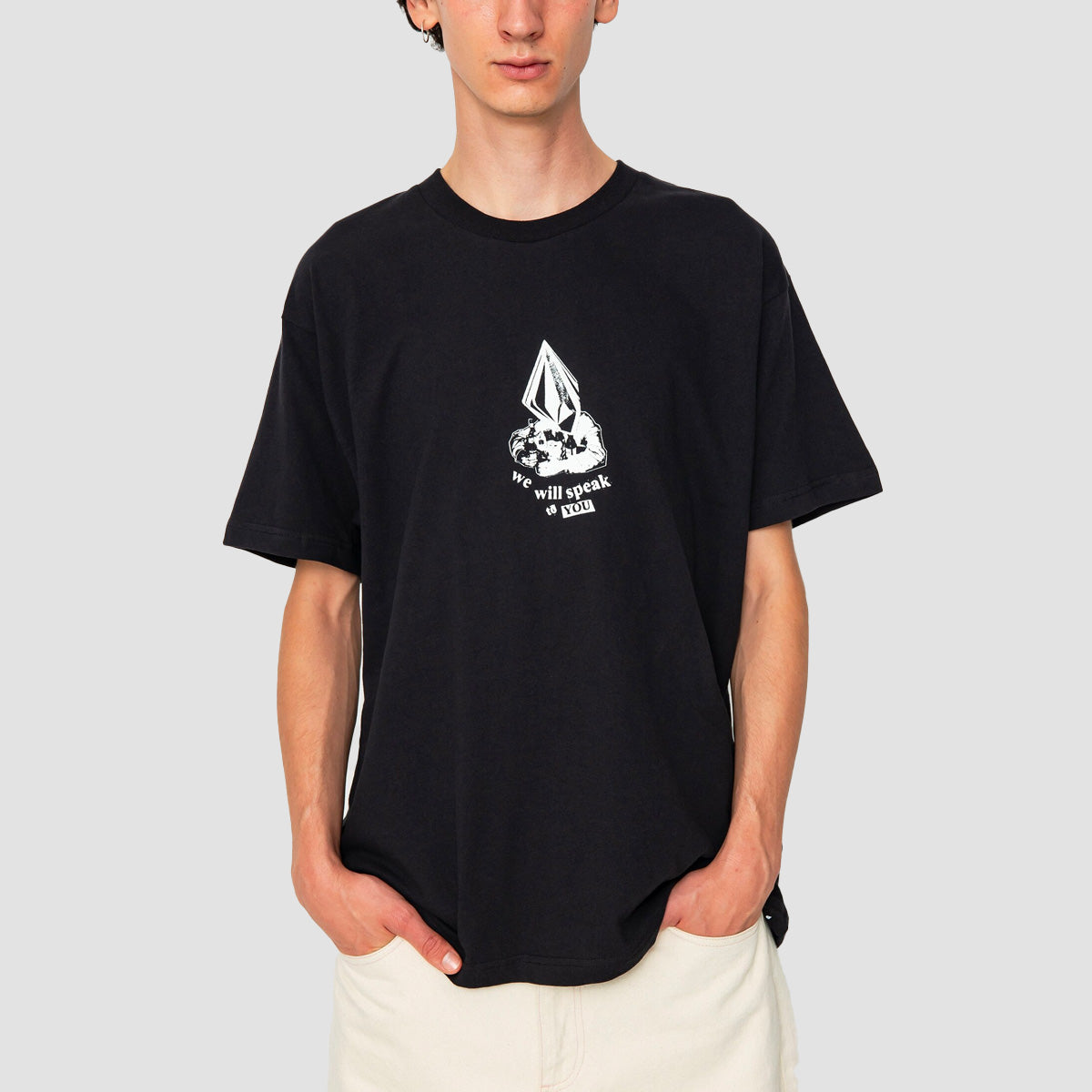 Volcom Colle Age LSE T-Shirt Black