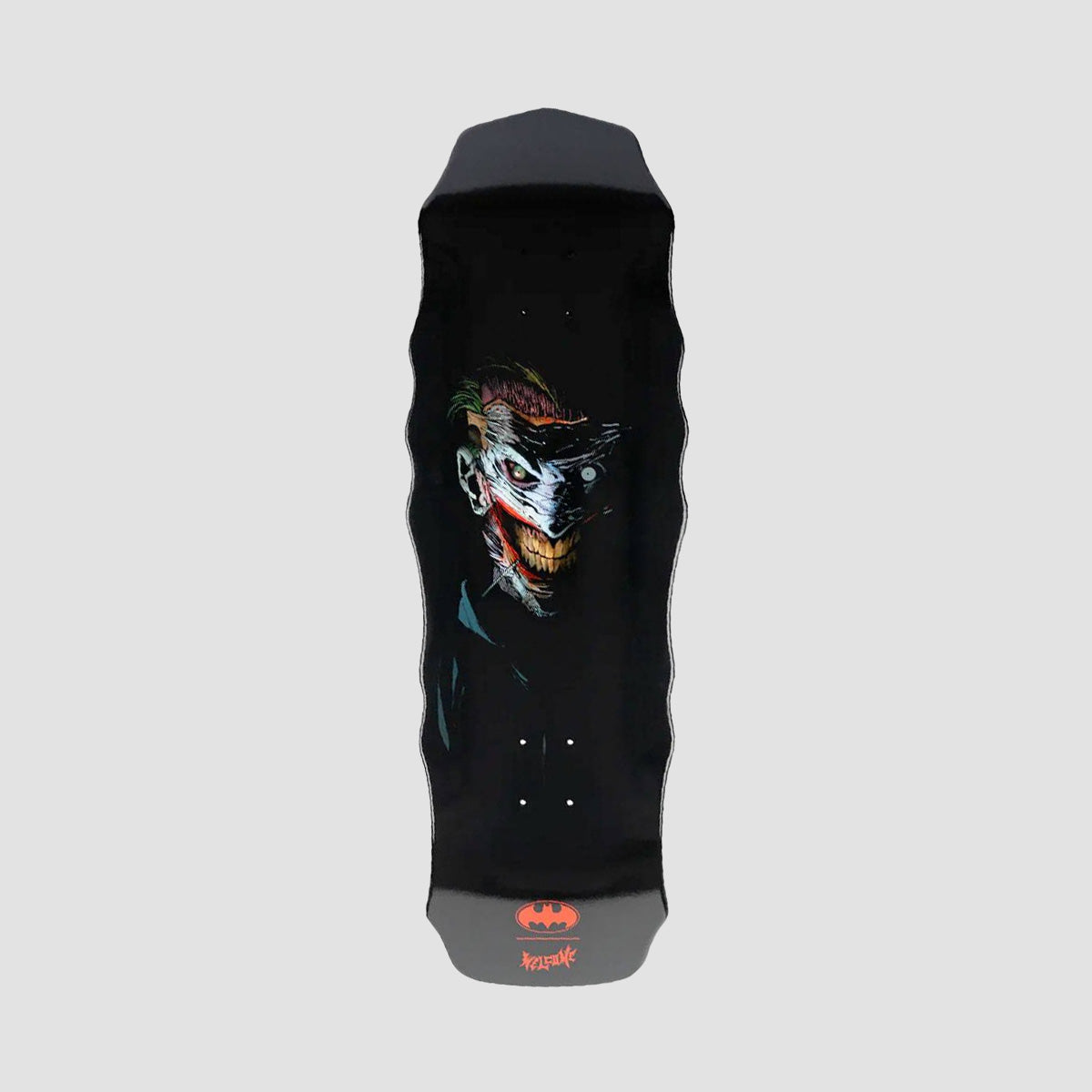 Welcome X BATMAN Shadow Series Joker on Widow Skateboard Deck Black Di
